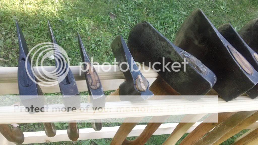 Axe display / storage racks. - Page 2