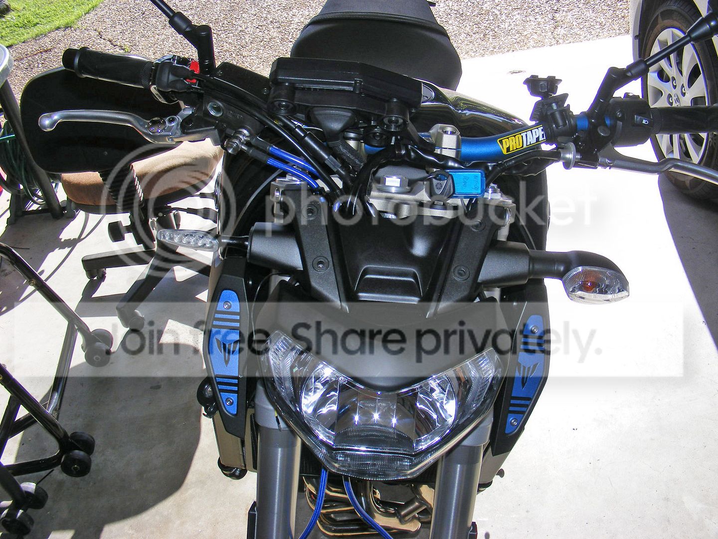 ProTaper Contour Handlebar Install - Notes and Advice | Yamaha FZ-09 Forum