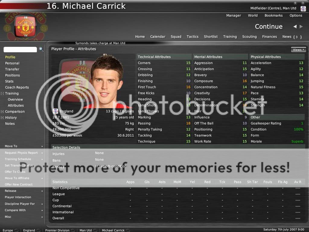 re: Man Utd - We Have To Win - Page 2 - FM2008 Stories Forum ...