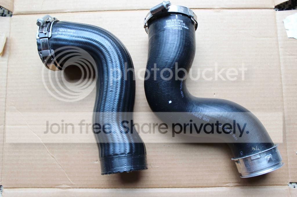 Golf R Intercooler w/ hoses and new TSI HI-FLO Air Charge Pipe ...