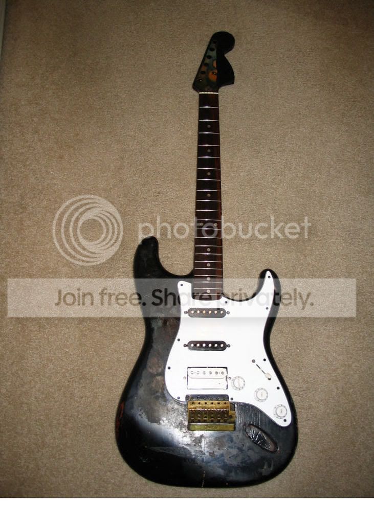 Opinions on restoring beat up Fender Strat body - Electric Guitars ...